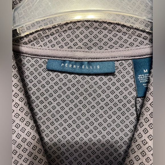 Perry Ellis | Sweaters | Perry Ellis Mens Slate Principal Mini Diamond ...